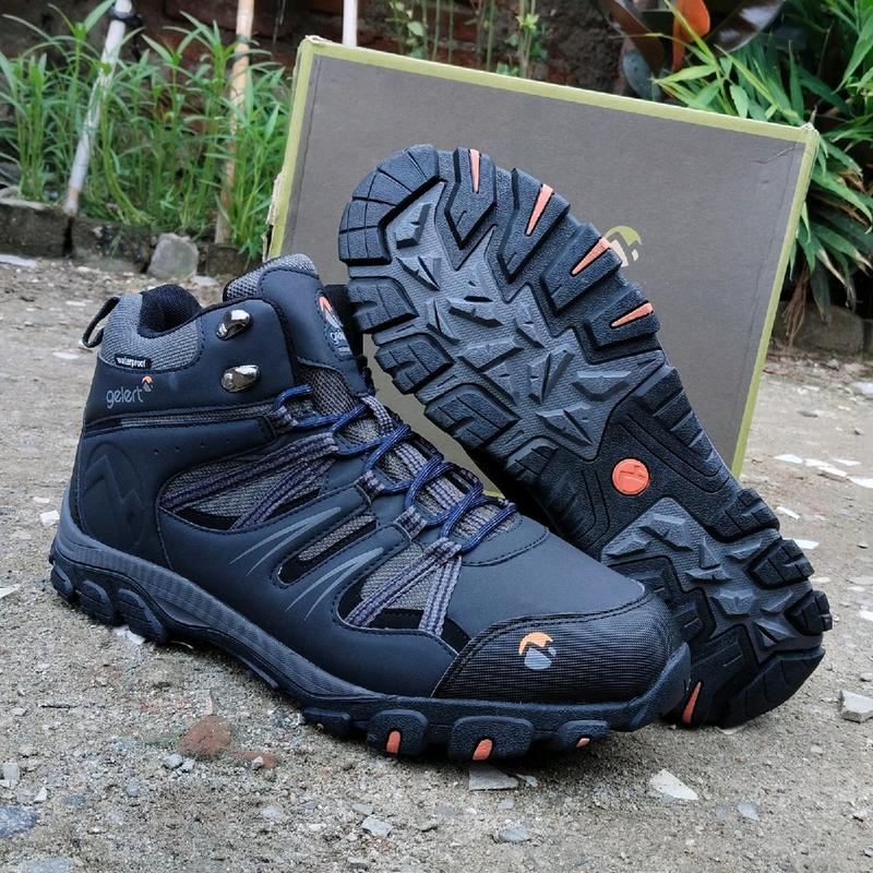 sepatu gunung hiking pria ukuran jumbo sepatu hiking gelert original ...