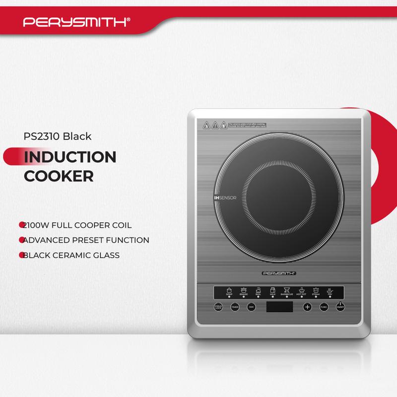 PerySmith Induction Cooker EasyCooking PS2310 Black - TikTok Shop Malaysia