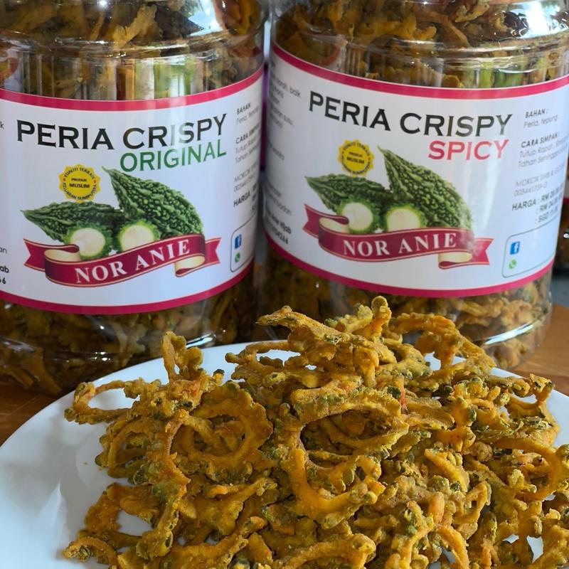 PERIA CRISPY - Bitter gourd crackers (keripik pare) - TikTok Shop Singapore