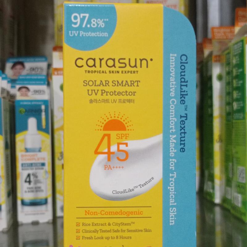 Carasun Solar Smart UV Protector SPF 45 PA++++ Sunscreen - Ukuran ...