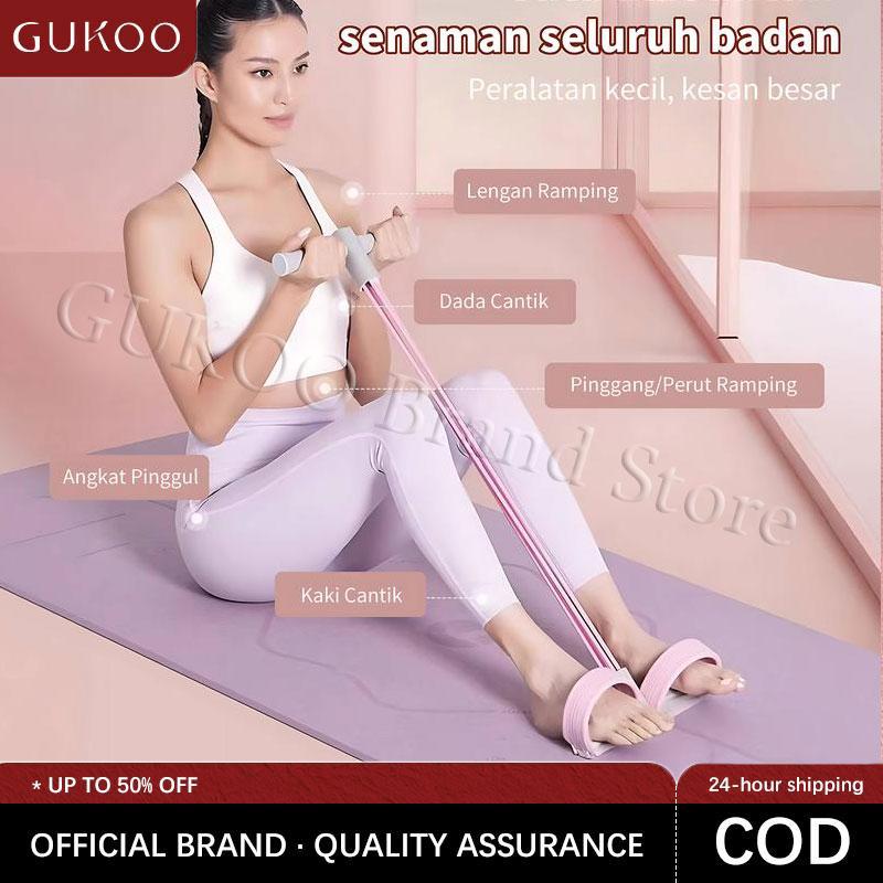 GUKOO Resistance Band 6 Ropes Pull Rope Elastic Exercise Bod - TikTok Shop Malaysia