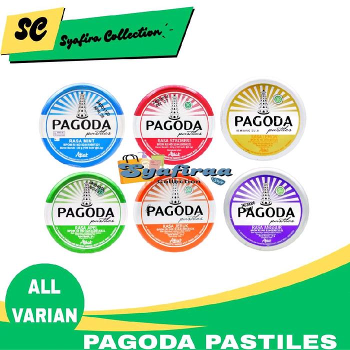 Jual Permen Pagoda Pastiles Varian - Permen Khas Pagoda - Food, Candy ...