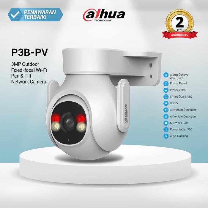Promo Dahua Picoo B Series DH-P3B DH-P5B WI-FI Camera 3MP 5MP WifiCAM ...