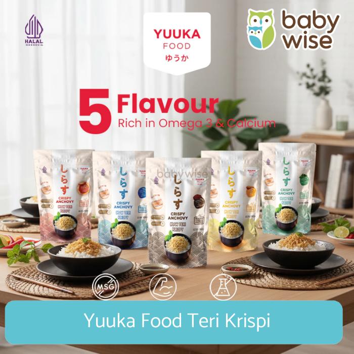 Jual Yuuka Food Teri Krispi - Snack Camilan MPASI Anak - Ayam, 30gr ...