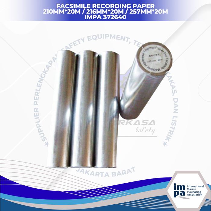Jual Facsimile Recording Paper 210MM20M 216MM20M 257MM20M IMPA 372640 ...