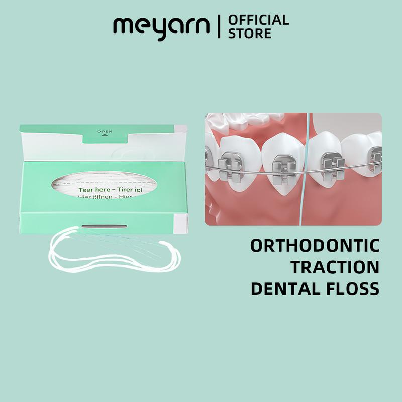 [COD] Meyarn Dental Floss For Braces 50 Pieces Dental Floss For ...