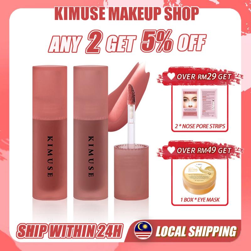 【Flash Deal】KIMUSE Water Lip Tint Glaze Waterproof Long Lasting ...