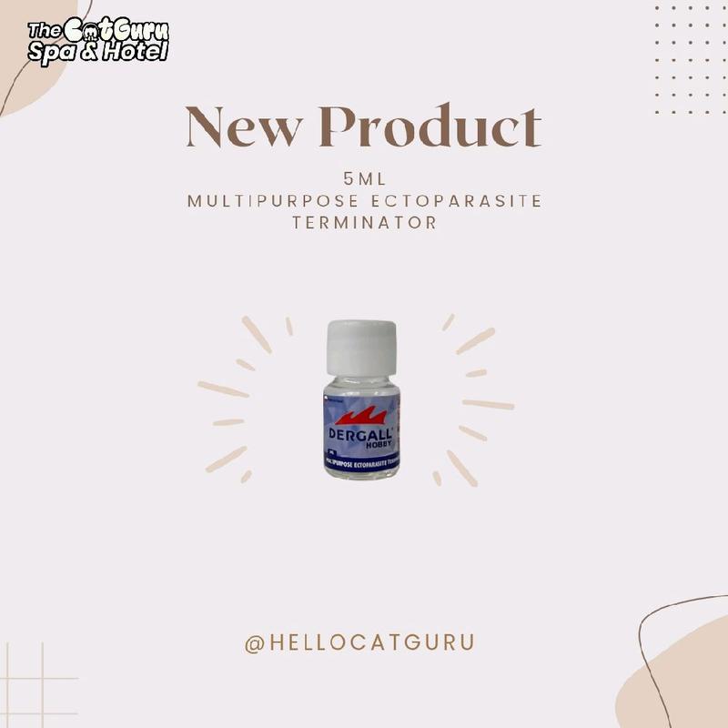 Dergall Hobby (5ml) kill fleas, mites, ticks, and other parasites ...