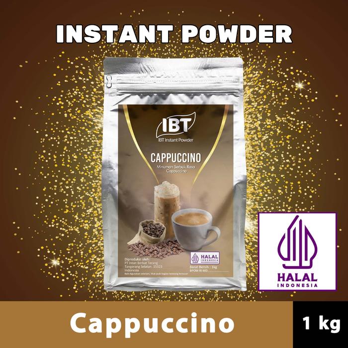Jual Bahan Minuman Bubuk Capucino. Cappuccino Bubble Tea Drink Powder ...
