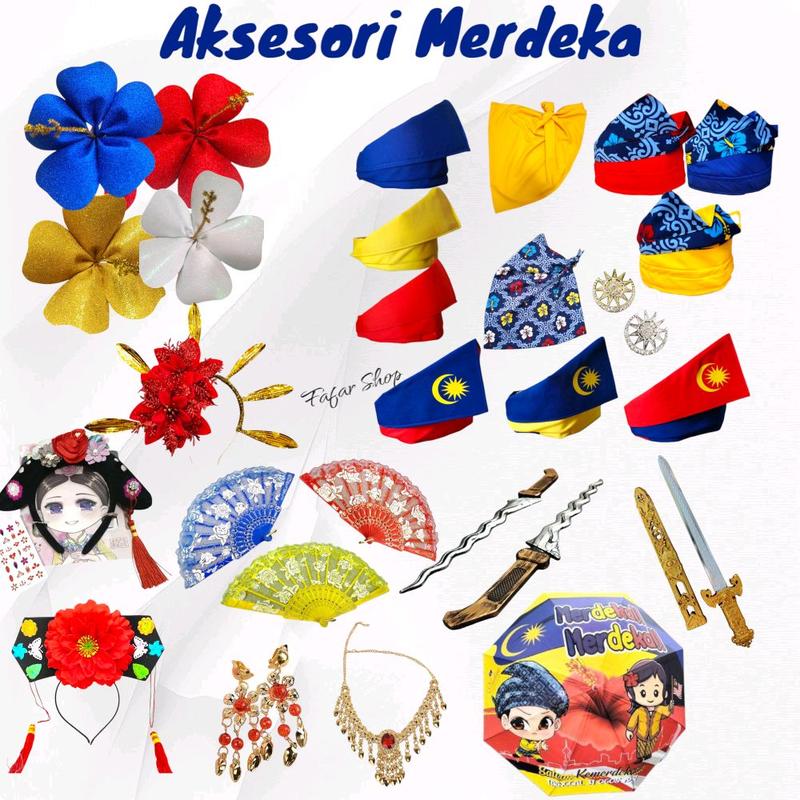 AKSESORI MERDEKA Decoration - TikTok Shop Malaysia