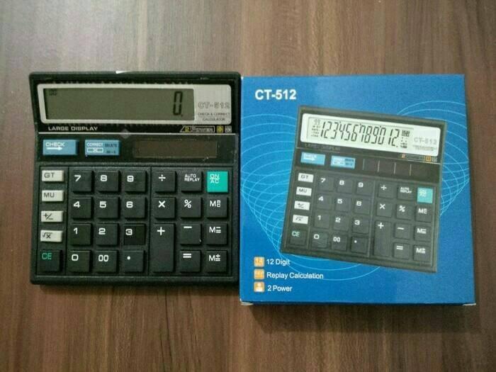 Kalkulator CT512 12 Digit / Calculator / Alat Hitung CT 512 - Shop ...