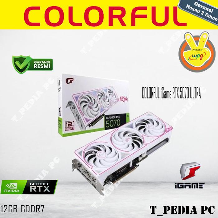 Promo VGA COLORFUL iGame RTX 5070 ULTRA W OC 12GB-V | RTX5070 12GB ...