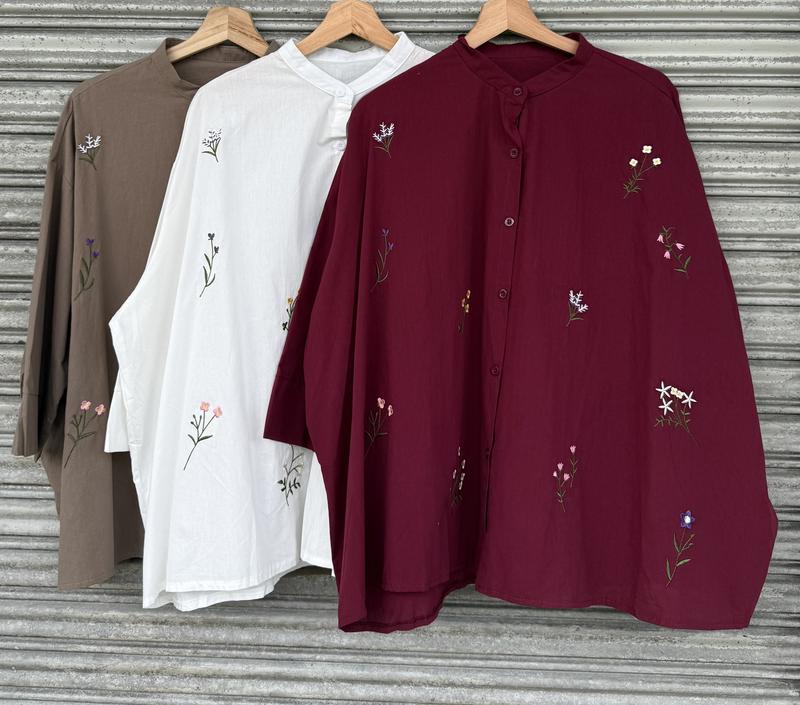 HUSNA SULAM BATWING COTTON BLOUSE SULAM BLOUSE - TikTok Shop Malaysia