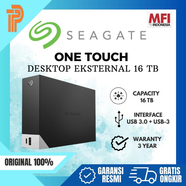 Promo Seagate One Touch 16TB Desktop Hub HDD / Hardisk Eksternal 16TB ...