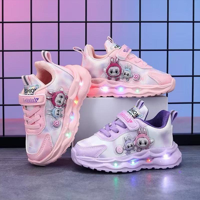 Juragan Junior [COD] Sepatu LABUBU OFELIA Sepatu LED Anak Perempuan ...