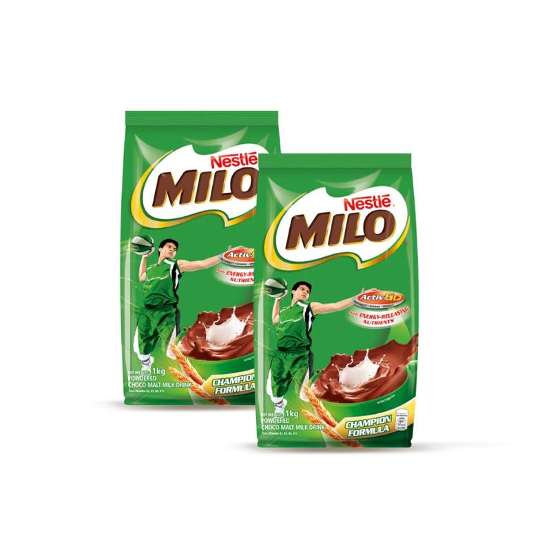 Milo Powdered Choco Malt Milk Drink 1kg - Pack of 2 - TikTok Shop ...
