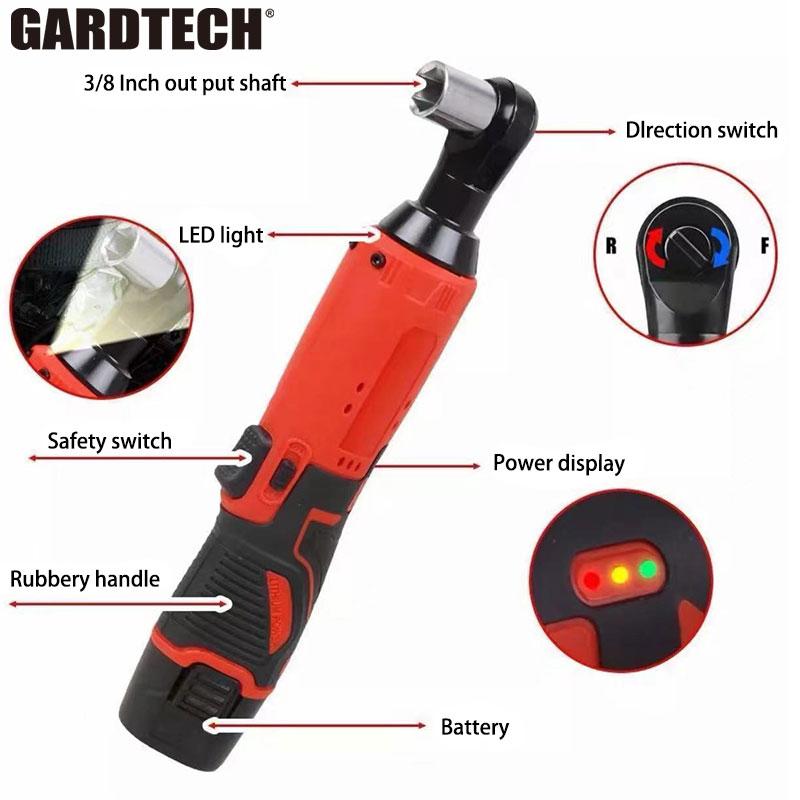 Gardtech Electric Ratchet Wrench, 12V, Heavy Duty, Save Time - TikTok Shop