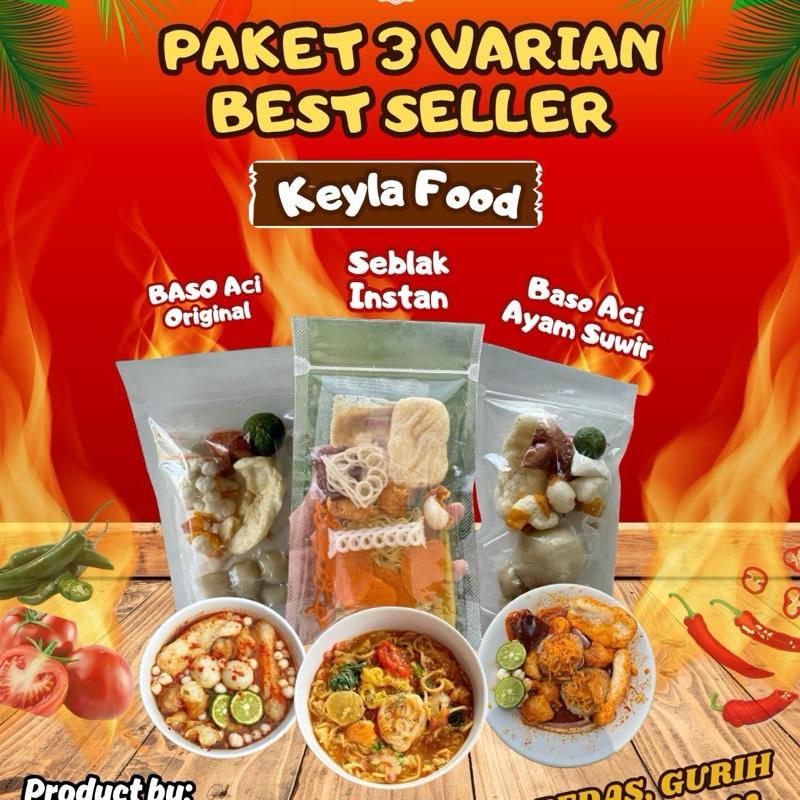 Paket Best seller 3 Bungkus ( Boci ayam suwir , seblak , boc - Shop ...