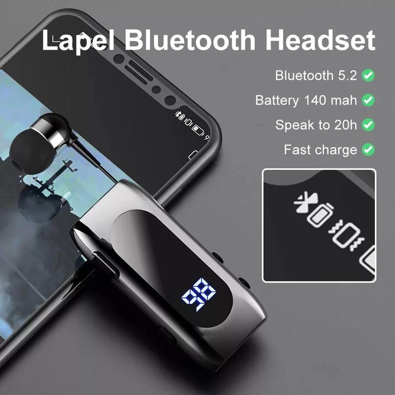 [IN STOCK]Earphone Bluetooth Model 2025 dengan Klip Leher, Daya - Shop ...