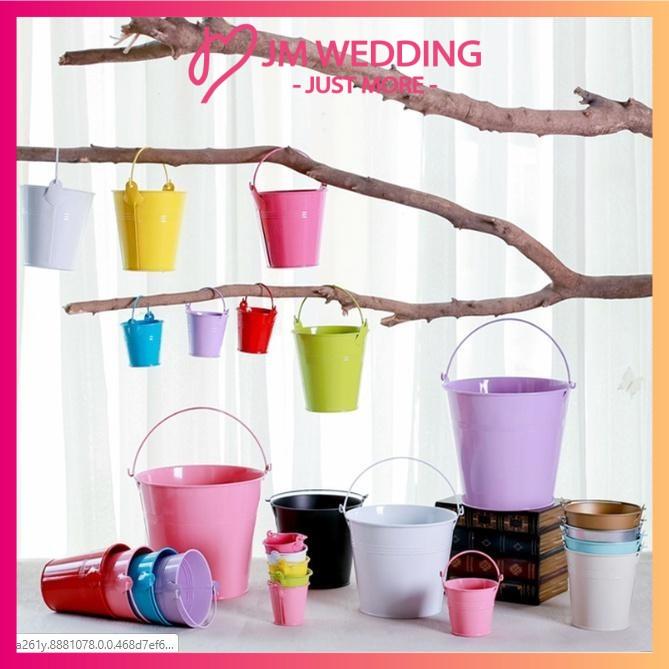 [MY]𝐌𝐢𝐧𝐢 Miniature Tin Favor Pail Baldi Comel Container-DIY - TikTok ...