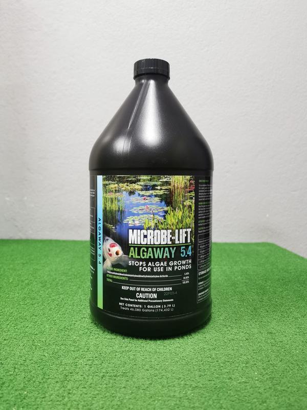 Microbe-Lift Algaway 5.4 (1gal/ 3.79L) Algaecide Anti Algae Remover ...