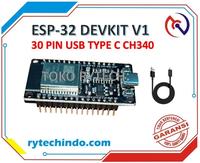 Jual ESP32 ESP-32 USB TYPE C DUAL CORE WIFI USB C CH340C DOIT DEVKIT V1 ...