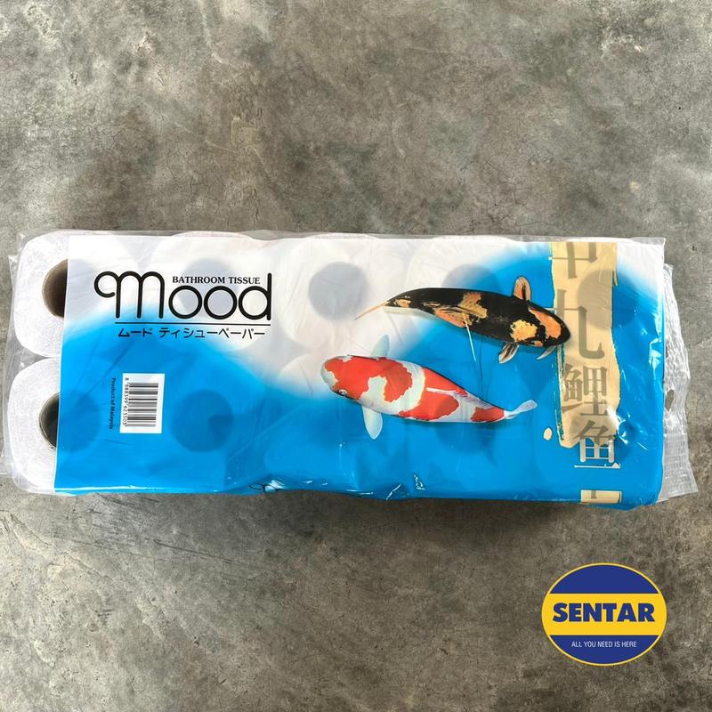 MOOD KOI 2ply Toilet Roll Deluxe Smooth Feel Toilet Tissue Roll ...
