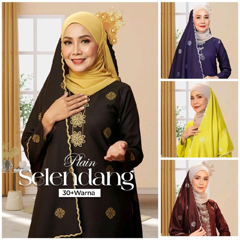 Selendang Plain | By Songket malasiya | Cotton 100% | Wanita - TikTok ...