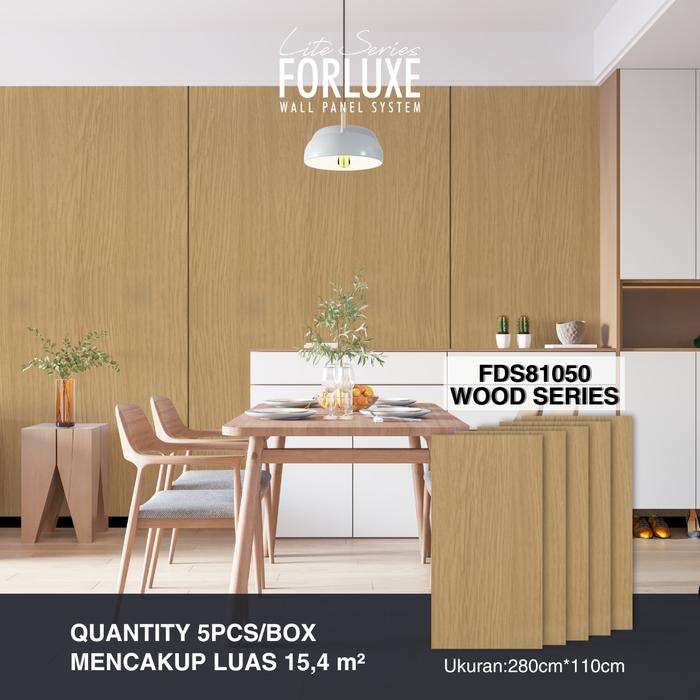 Jual Forluxe Lite Series - Panel Dinding Motif Wood FDS81050 ...