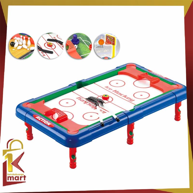 [COD] SM M54 Mainan Anak Laki Meja Billiar Multifungsi 6 Dalam - Shop ...