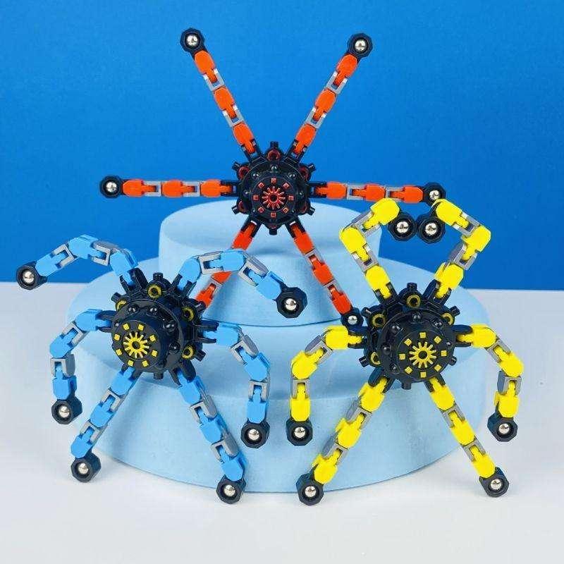 Mainan Edukasi Anak Kreatif New Finger Fingertip Spinner Gyro Fidget ...