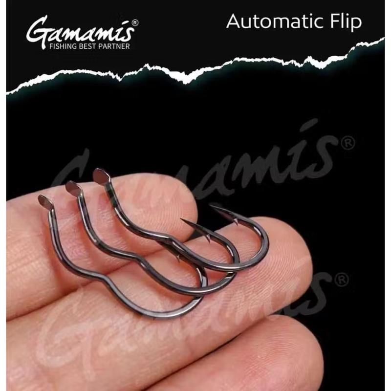 Kail Automatic Flip Hook Gamamis 1008 Pancing Anti Mocel ( FLAT ...