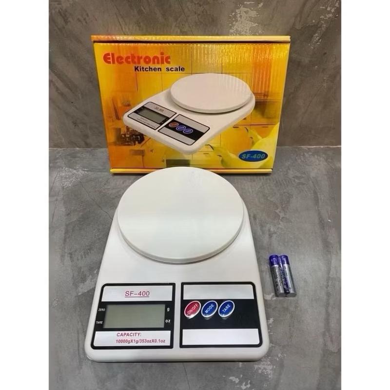 ELECTRONIC KITCHEN SCALE TIMBANGAN DAPUR DIGITAL SF400 KAPASITAS 10 KG ...