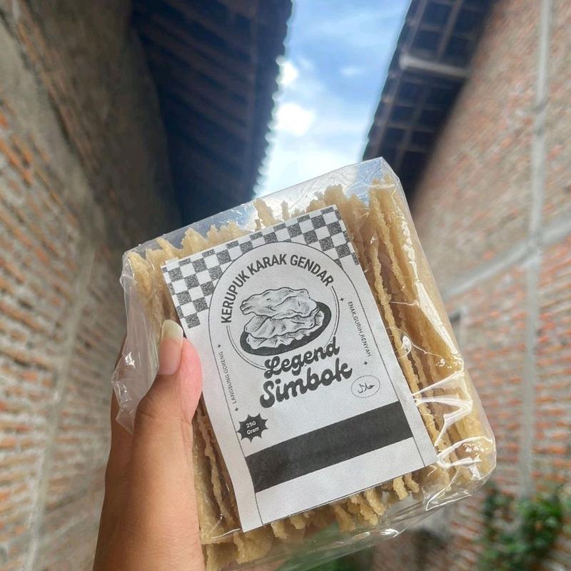 1KG KERUPUK KARAK GENDAR SIMBOK PULI BERAS NASI KHAS JAWA MENTAH ...