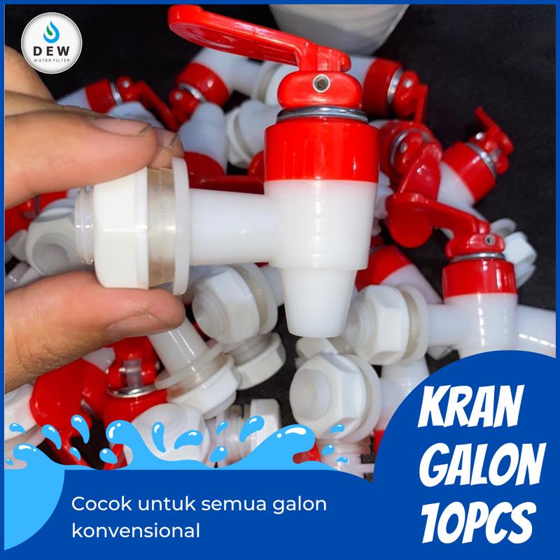 Kran Besar (isi 10 pcs) Untuk Galon Wadah dan Alat Air Minum - Shop ...