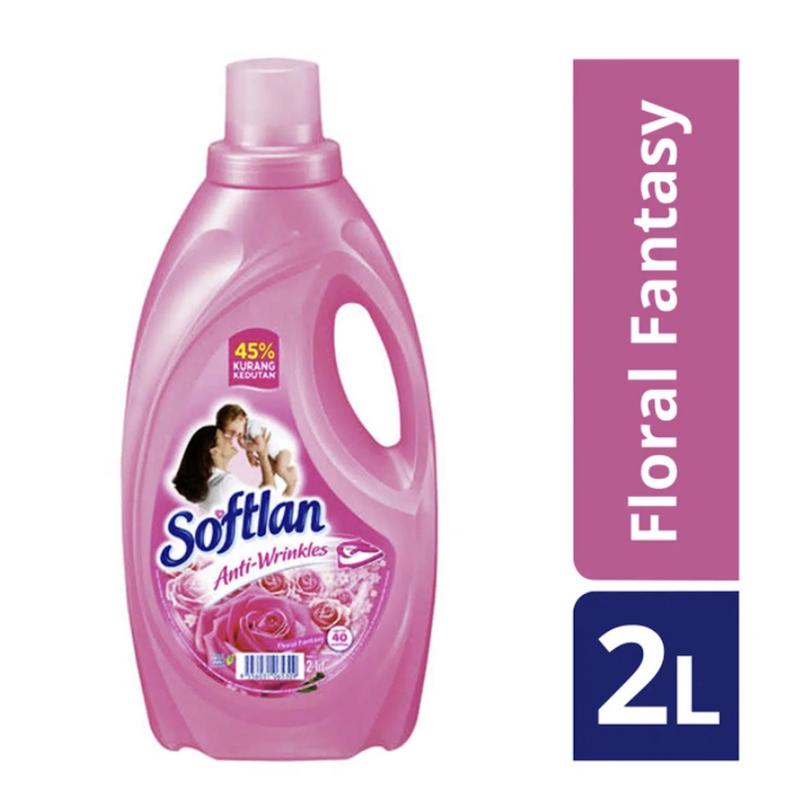 SOFTLAN Anti-Wrinkle Fabric Conditioner Floral Fantasy 2L - TikTok Shop ...