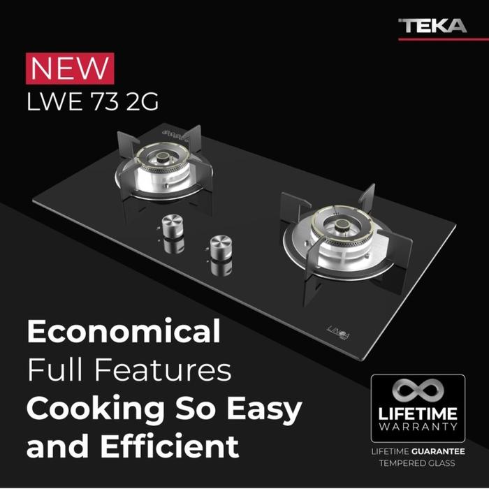 Promo Kompor Gas Tanam Teka Linea LWE 73 2G AI AL 2TR Built-In Gass Hob ...
