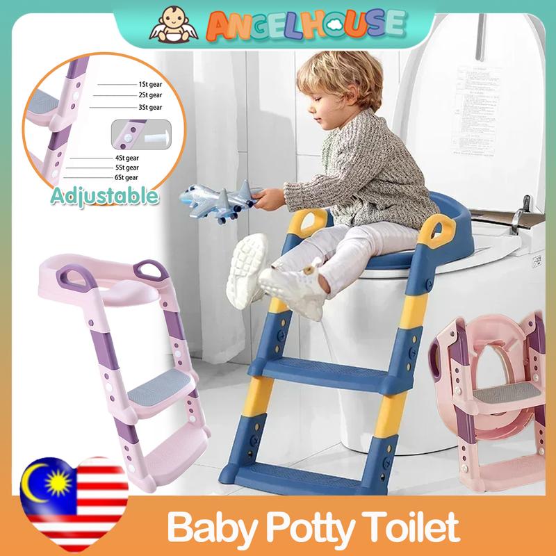 Kids Potty Training Seat with Step Stool Ladder Kids Boys Girls ...