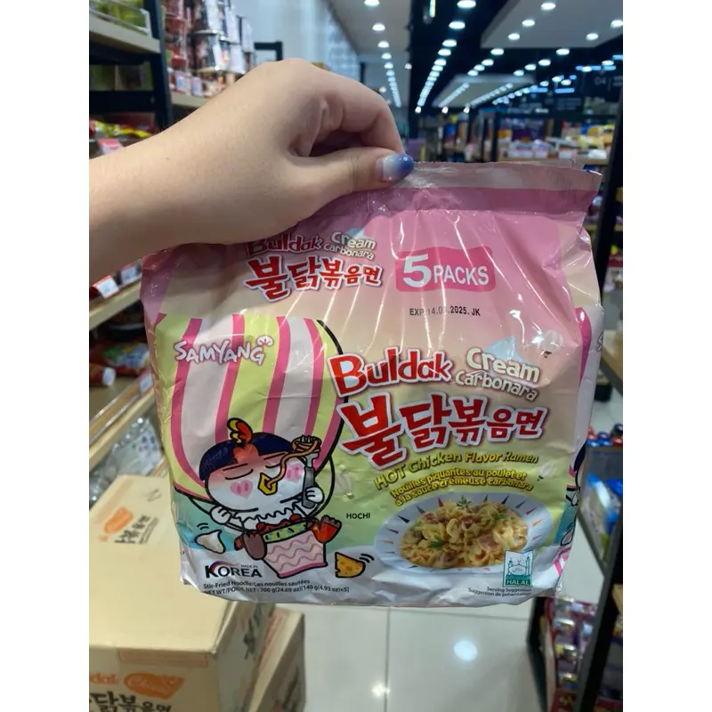samyang buldak 3x spicy / ramen / chacharoni blackbean sauce ramen / 2x ...