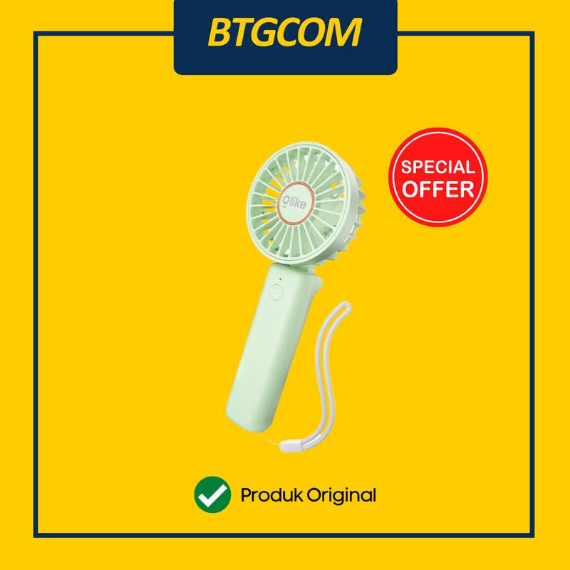 MINI FAN PORTABLE KIPAS TANGAN LIPAT KECIL GENGGAM OLIKE PF1 - Shop ...