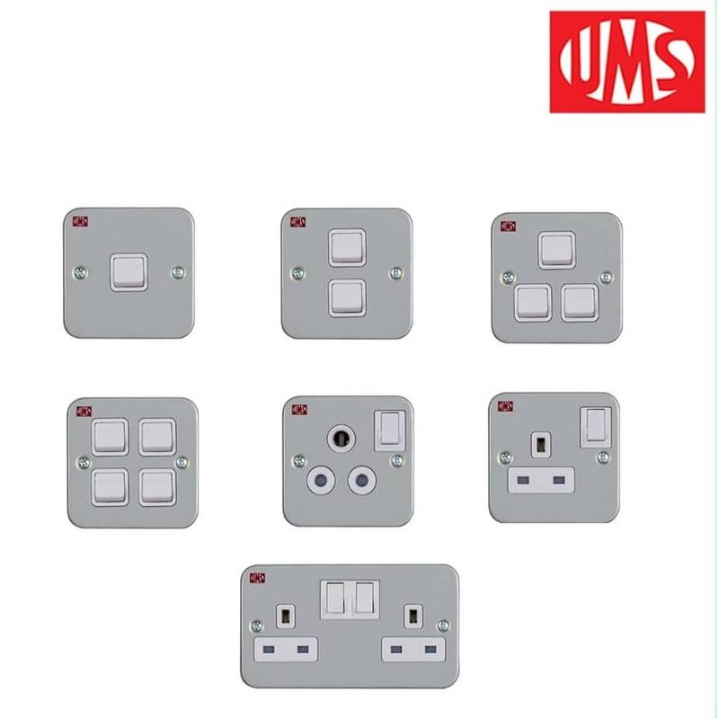 UMS Metal Clad Series Switches and Socket Outlet - TikTok Shop Malaysia