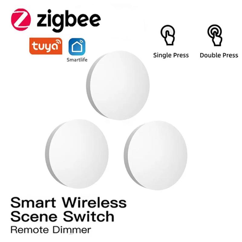 Tuya ZigBee Button Scene Switch Intelligent Linkage Smart Switch - Shop ...