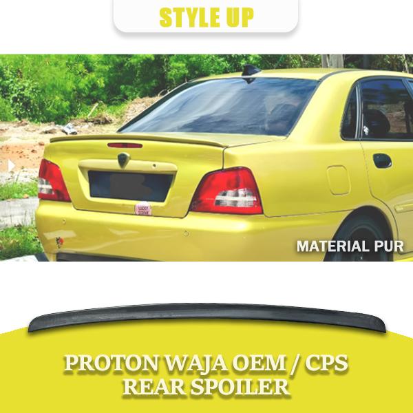 PROTON WAJA OEM/CPS REAR SPOILER UNIVERSAL MATERIAL PUR WITHOUT ...
