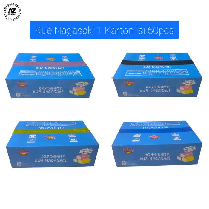 Promo NAGASAKI KUE MOCHI ISI BOLU NIKMAT ISI 60 PCS - ( 1 KARTON ...