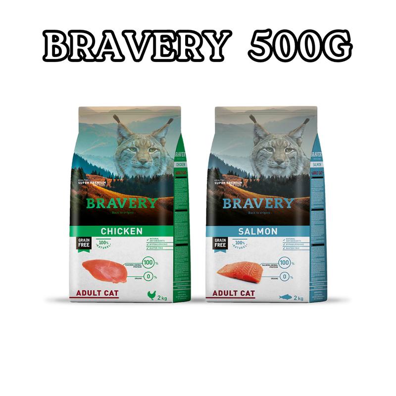 Bravery Cat Food Repack 500g - TikTok Shop Malaysia