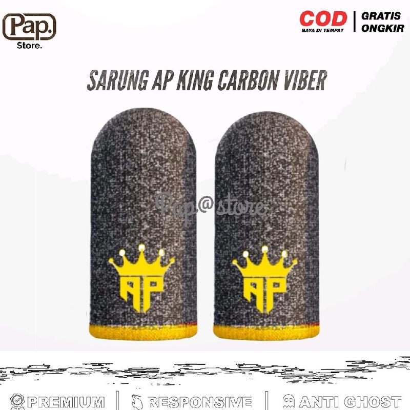 SARUNG JEMPOL AP KING ANDRA ST CARBON VIBER AKSESORIS GAME RESPONSIF ...