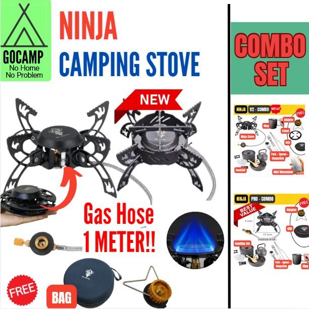 3800W Ninja Gas Stove for Memasak Camping Stylish Design Black - TikTok ...