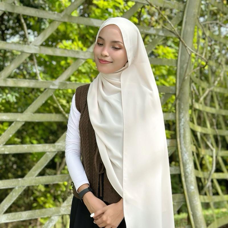 [clearance] DEIJI SHAWL SILK PREMIUM 2MTR END CURVE BABYSEAM BY ...