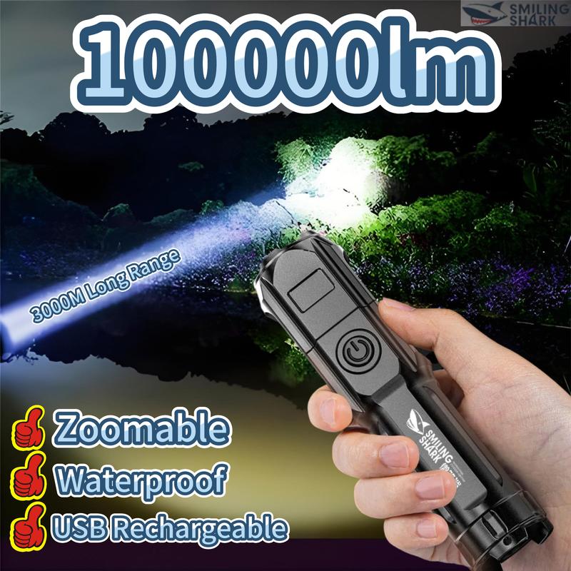 【Malaysia In Stock 】Outdoor Torchlight Zoom-able focus Light - TikTok ...
