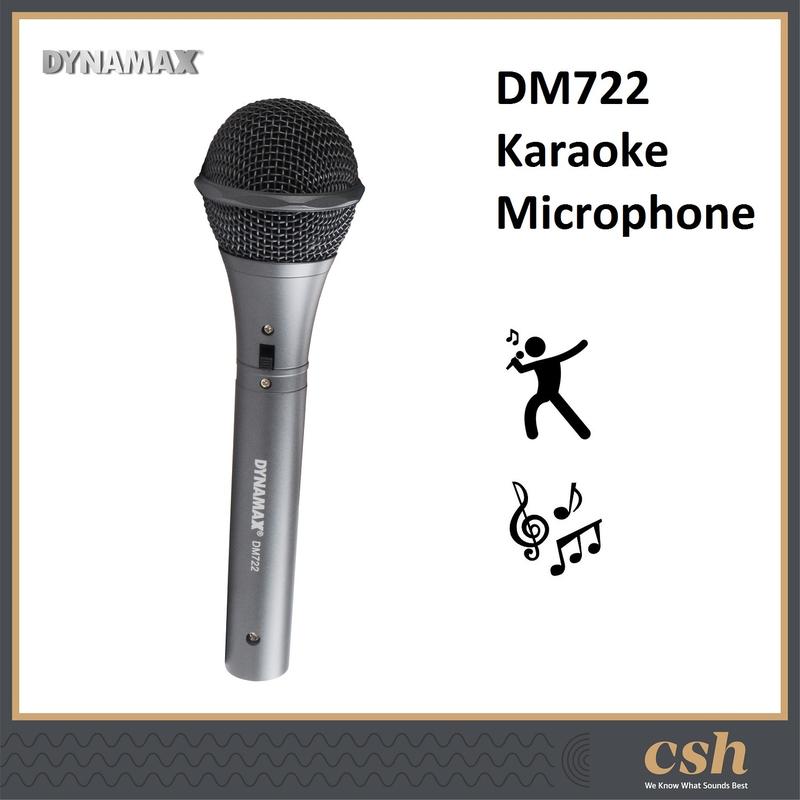 DYNAMAX DM722/DM622/DM910/NK933 Dynamic Karaoke Microphone Mikrofon ...